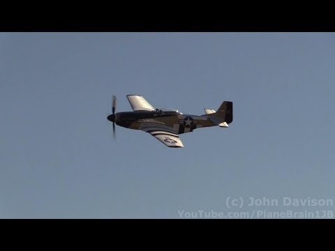 2017 Joint Base Andrews Air Show - Scott Yoak - P-51D "Quicksilver ...