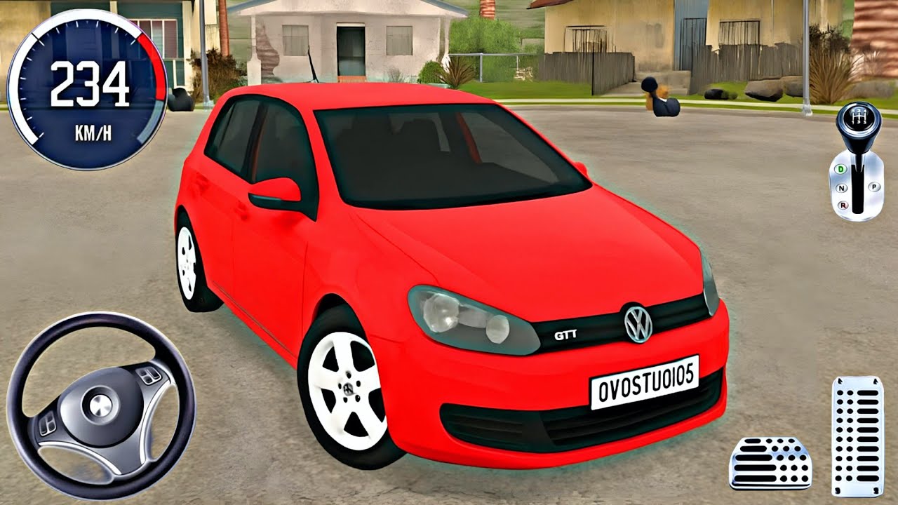 Modifiyeli Volkswagen Golf Araba Sürüş Oyunu - VW Golf Car Driving Game ...