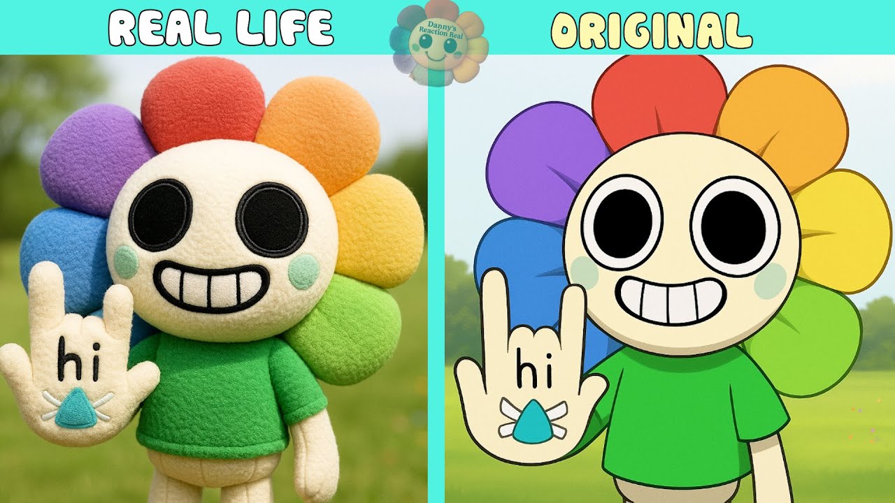 Oops hi Danny !!! | DannyWorld Original vs Real life | DannyWorld ...