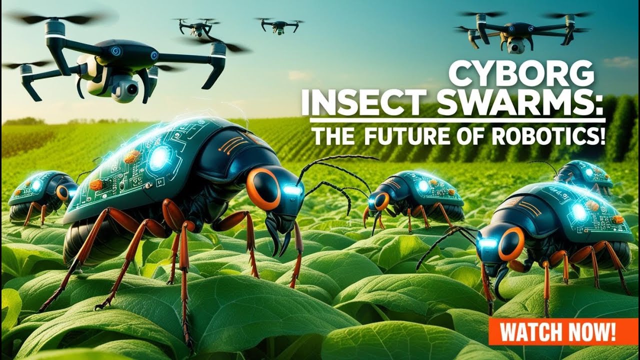 Cyborg Insect Swarms Transforming Agriculture, Disaster Response ...