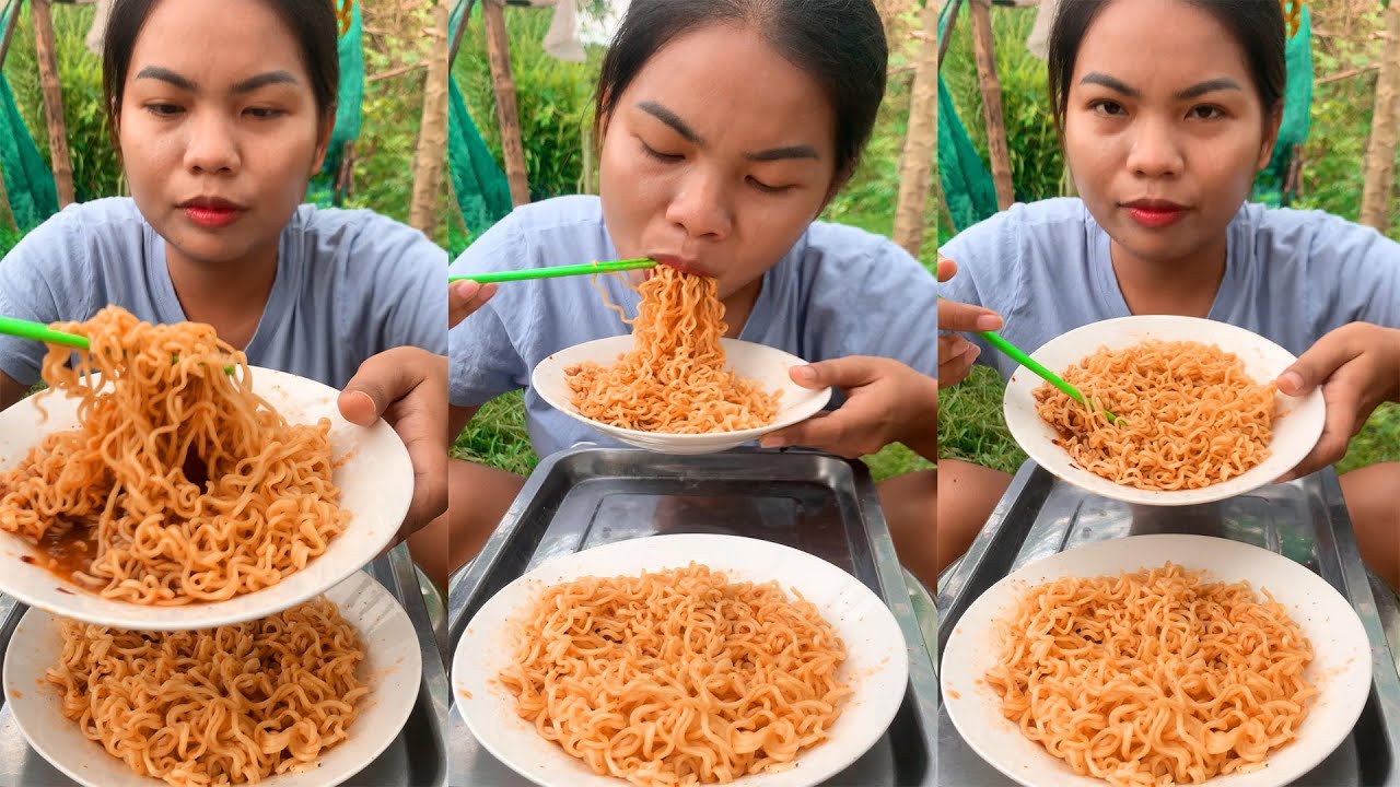mukbang spicy food noodles | eating noodles soo yummy | eating spicy ...