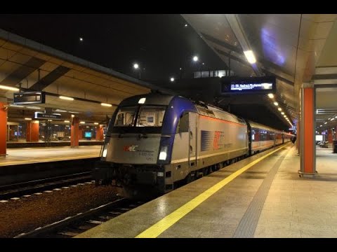 PKP EU44-008 | InterCity / EuroNight „Chopin” | Kraków Gł. 10.12.2022 ...