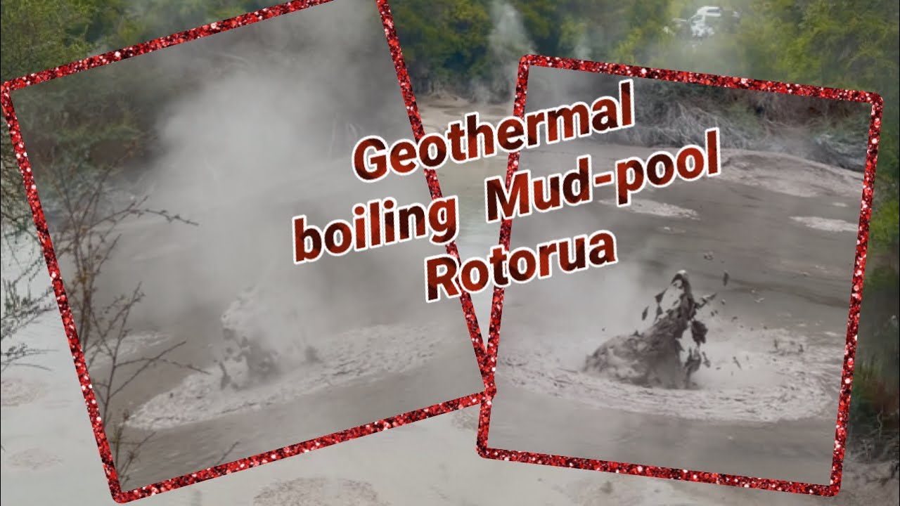 Must visit in New Zealand - Geothermal mud pool . Natural boiling mud ...