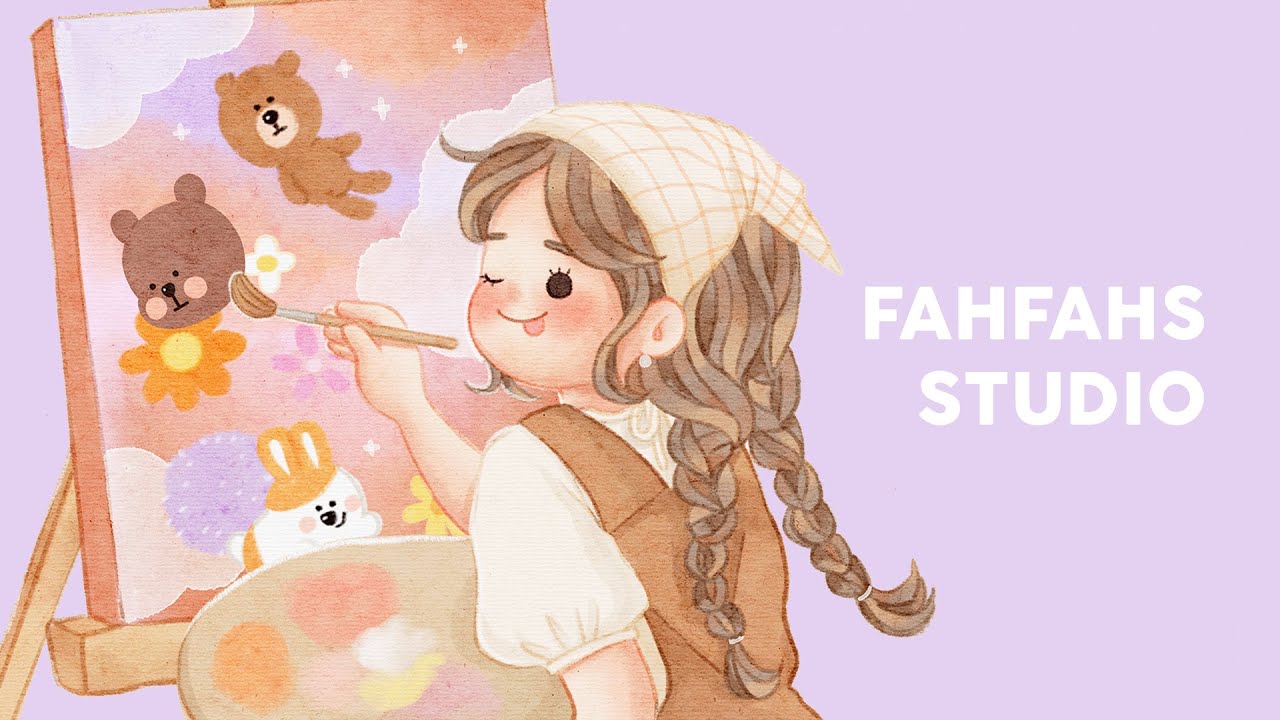 fahfahstudio สตูดิโอสอนศิลปะออนไลน์ของฟ้าฟ้า ♡ | FAHFAHS - YouTube