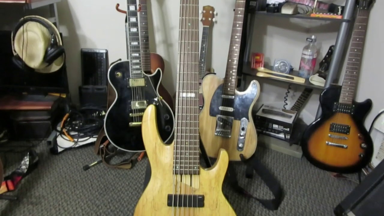 Gear Review/ ESP LTD 6 String Bass - YouTube