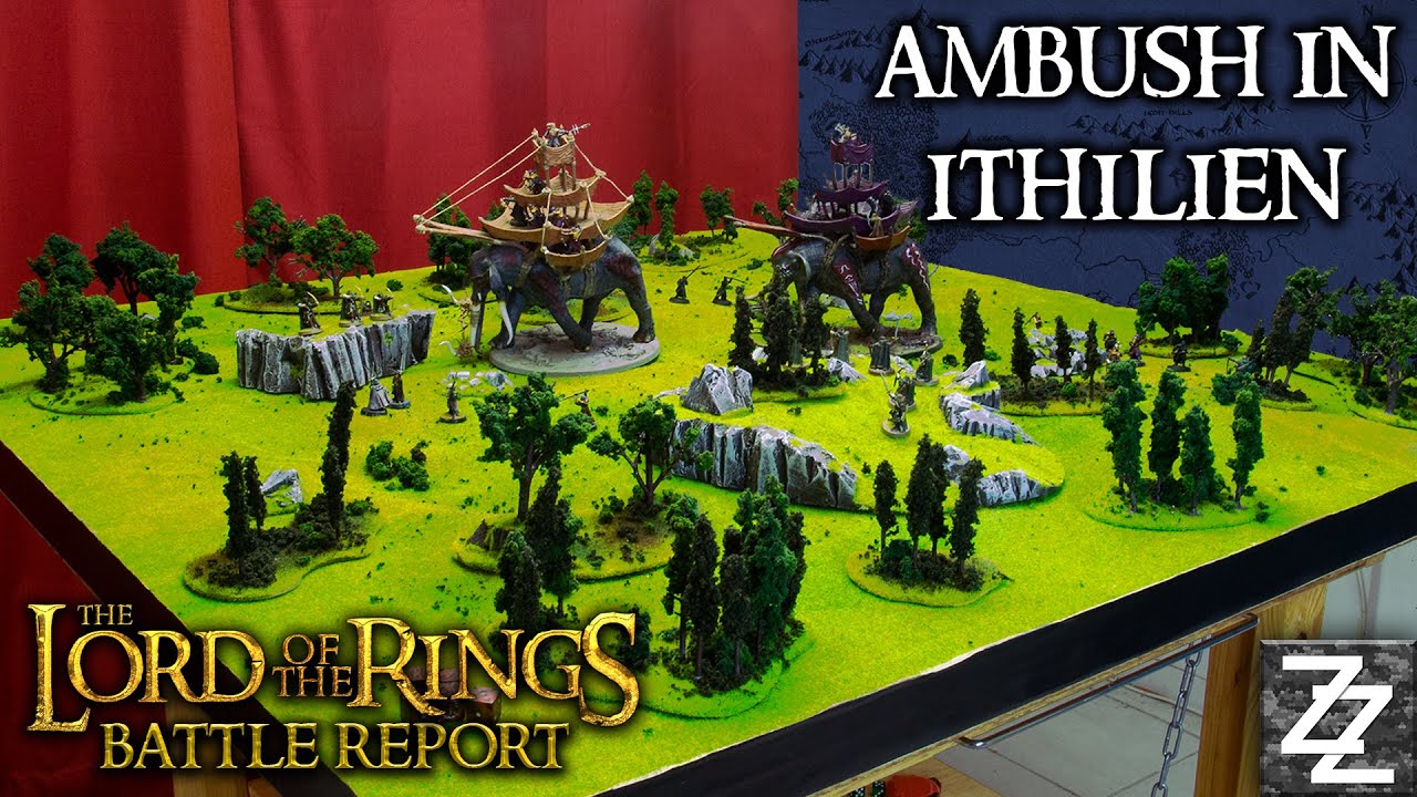 Ambush in Ithilien BATTLE REPORT ~ Gondor at War Campaign Ep3 - YouTube