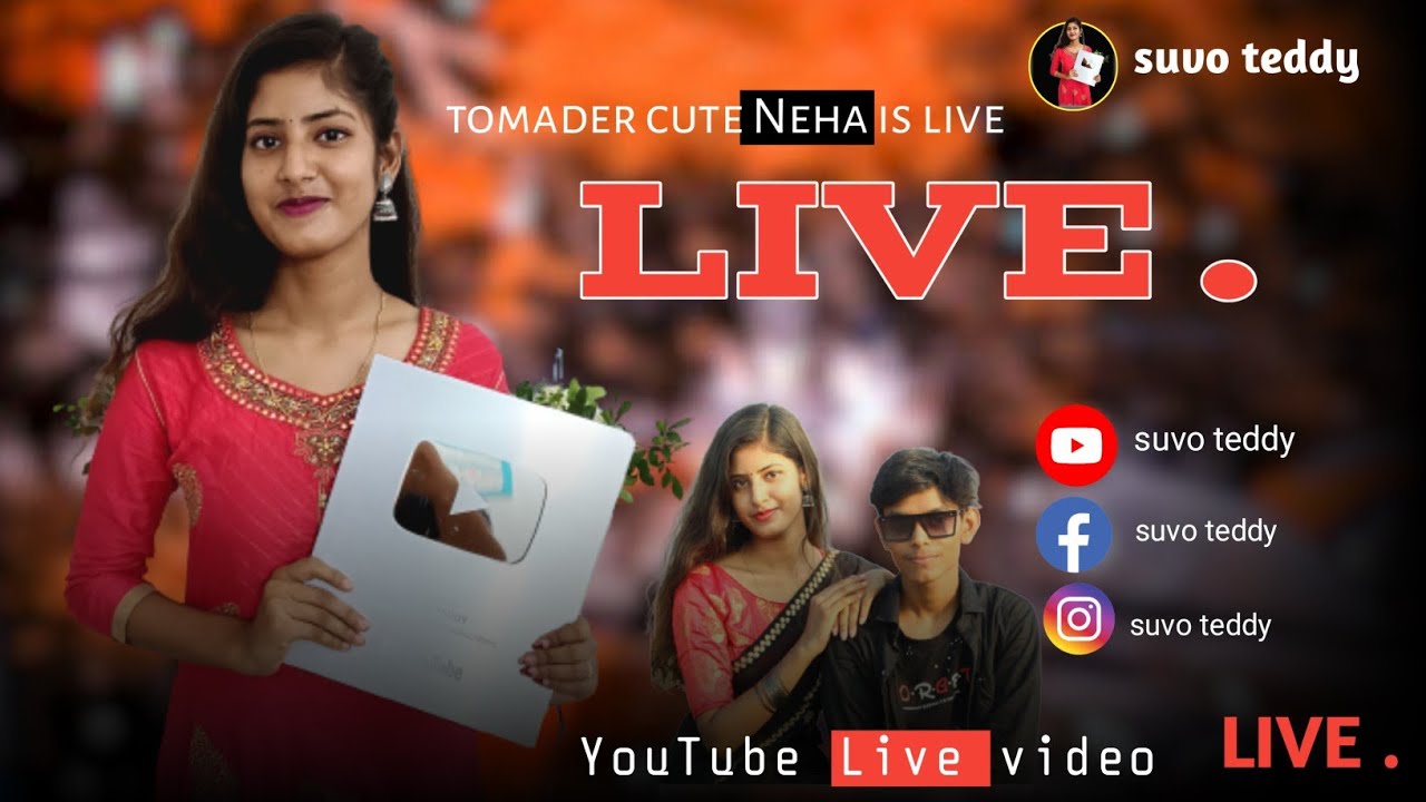 #yt & fb live #suvo teddy #neha - YouTube