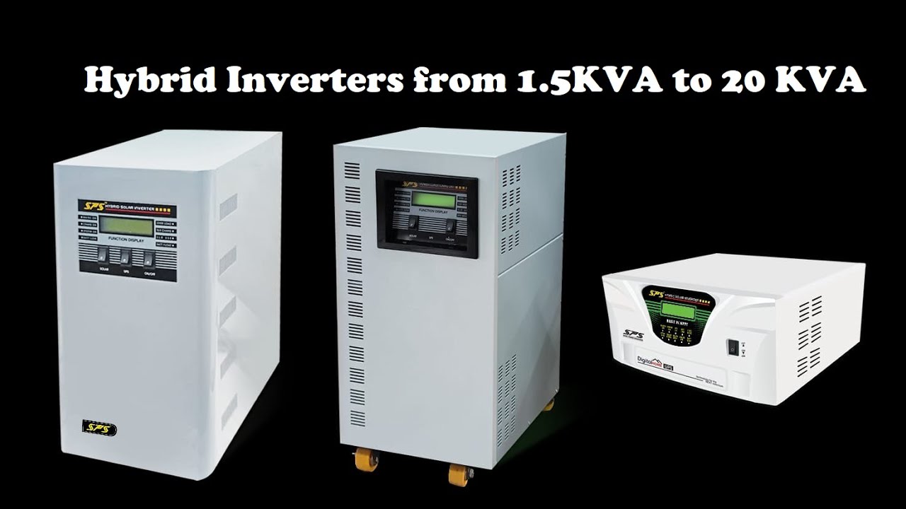 SPS MPPT Solar Hybrid inverter 3KVA in Hindi #Made in india inverter ...