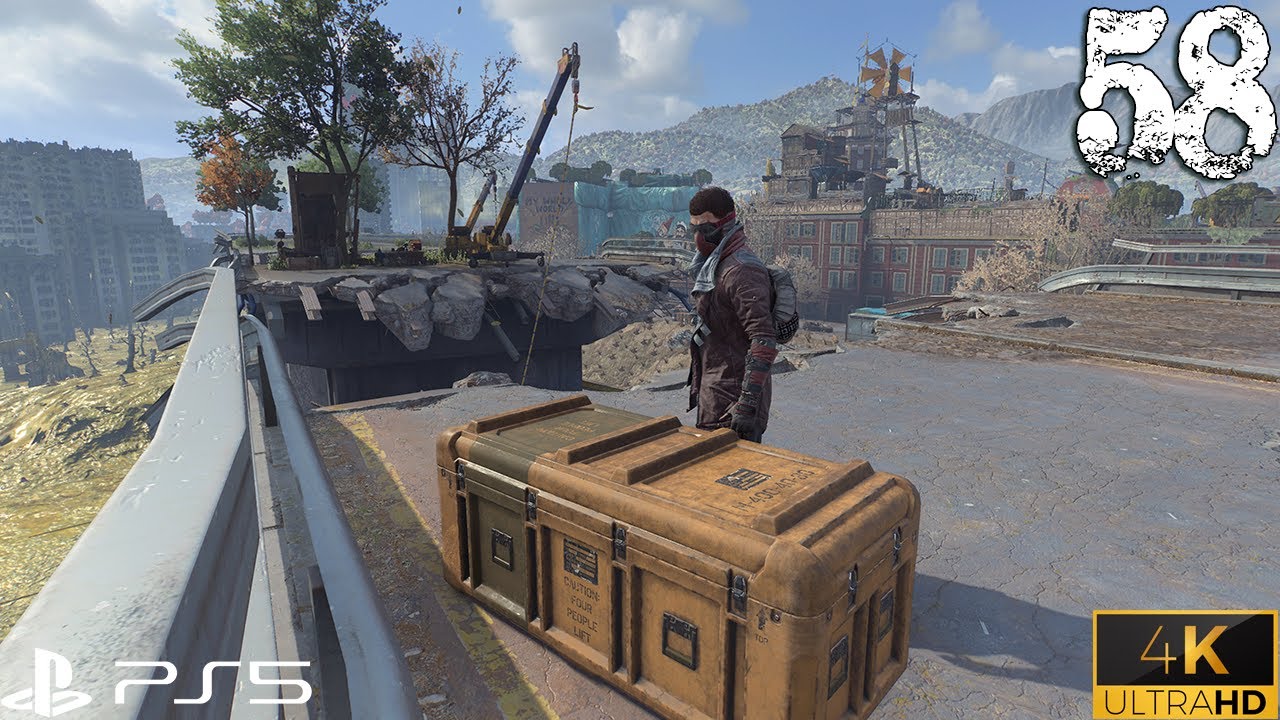 Dying Light 2 - Military Airdrop THB-22B (4K)(60FPS) - YouTube