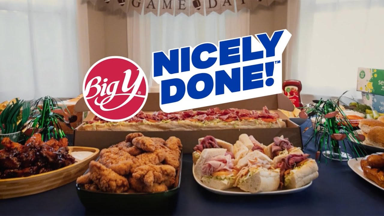 It's Still a Party! Big Y. Big Game. Nicely Done. - YouTube