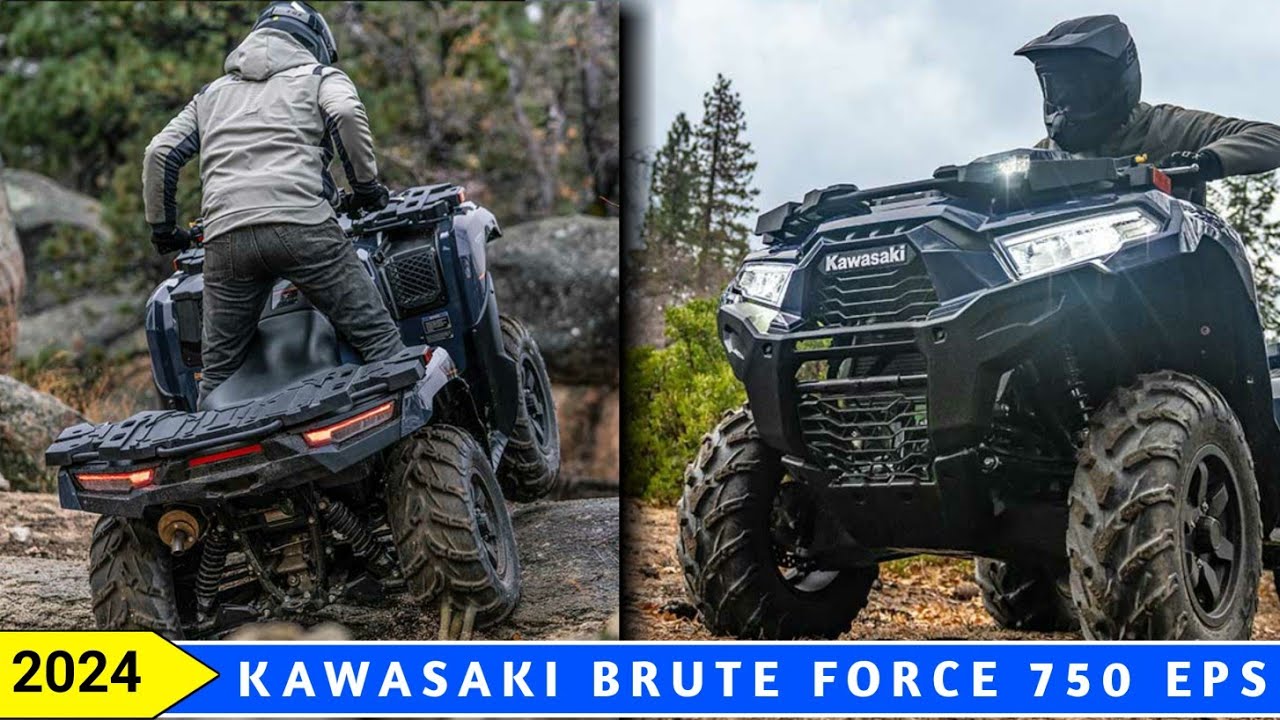 2024 Kawasaki Brute Force 750 EPS Specs, Colors and Price - YouTube