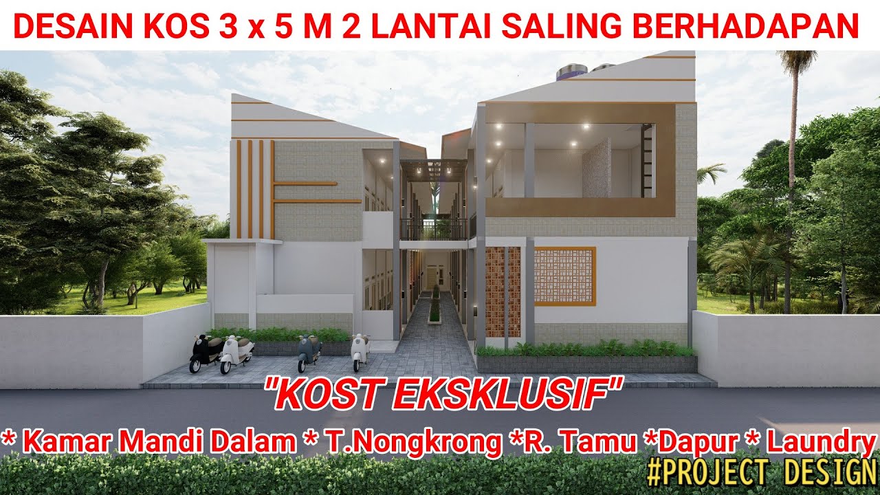 Desain Kos Minimalis X M Lantai Eksklusif T Nongkrong Km Hot Sex Picture