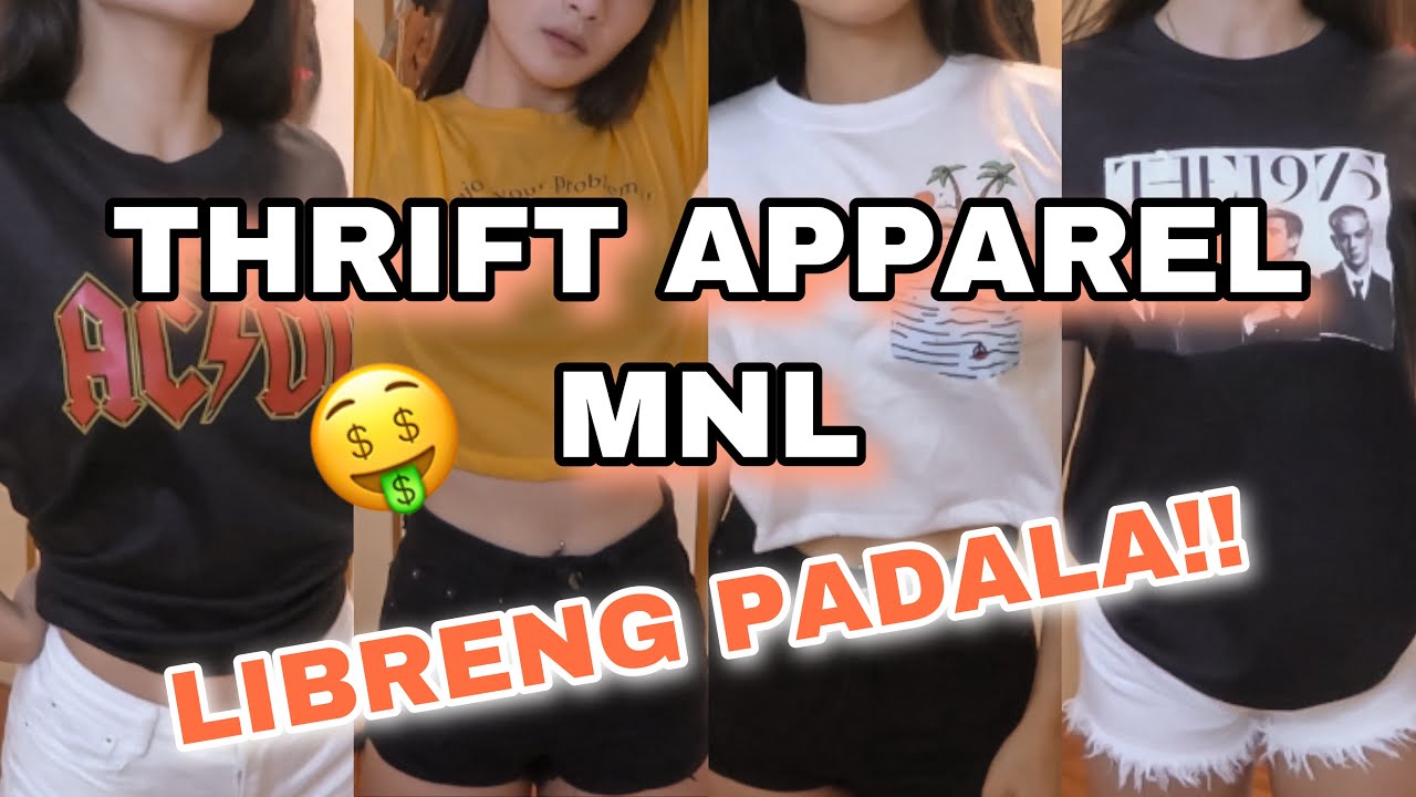 TRY ON HAUL FT. THRIFT APPAREL MNL - YouTube