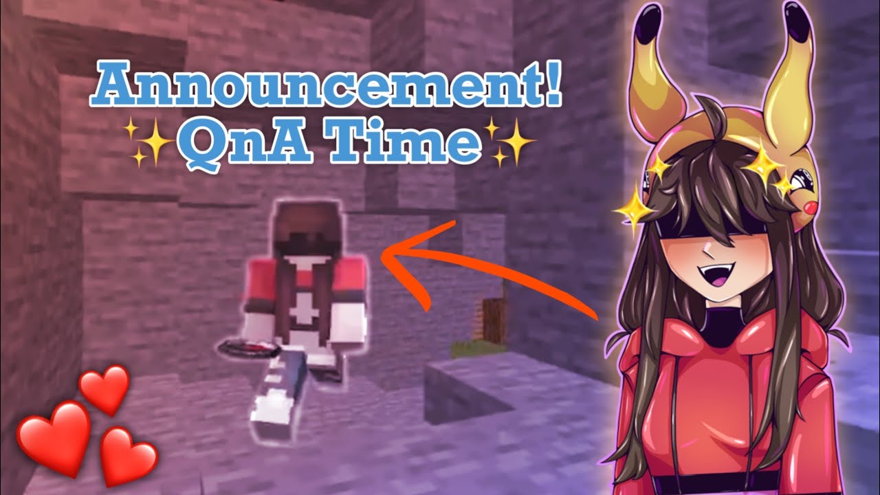 MINECRAFT GE3T3E ANNOUNCEMENT & QNA - YouTube