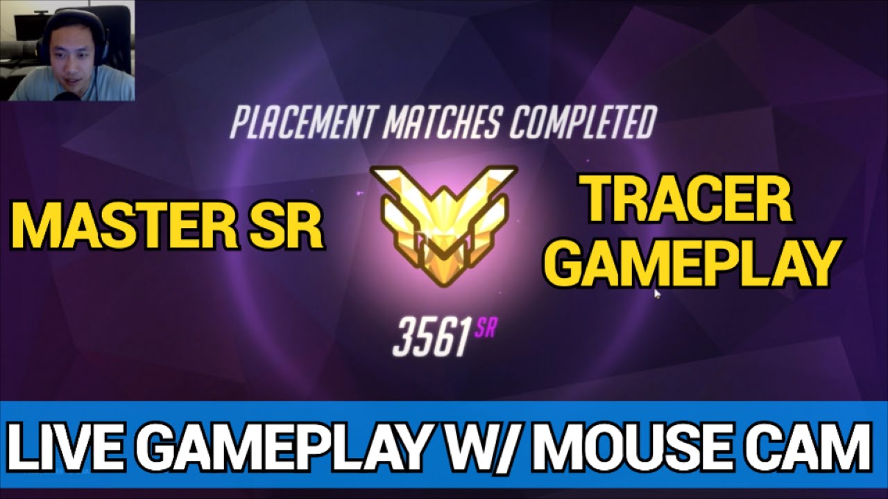 Overwatch: Master SR Tracer Gameplay With Mouse Cam! - YouTube