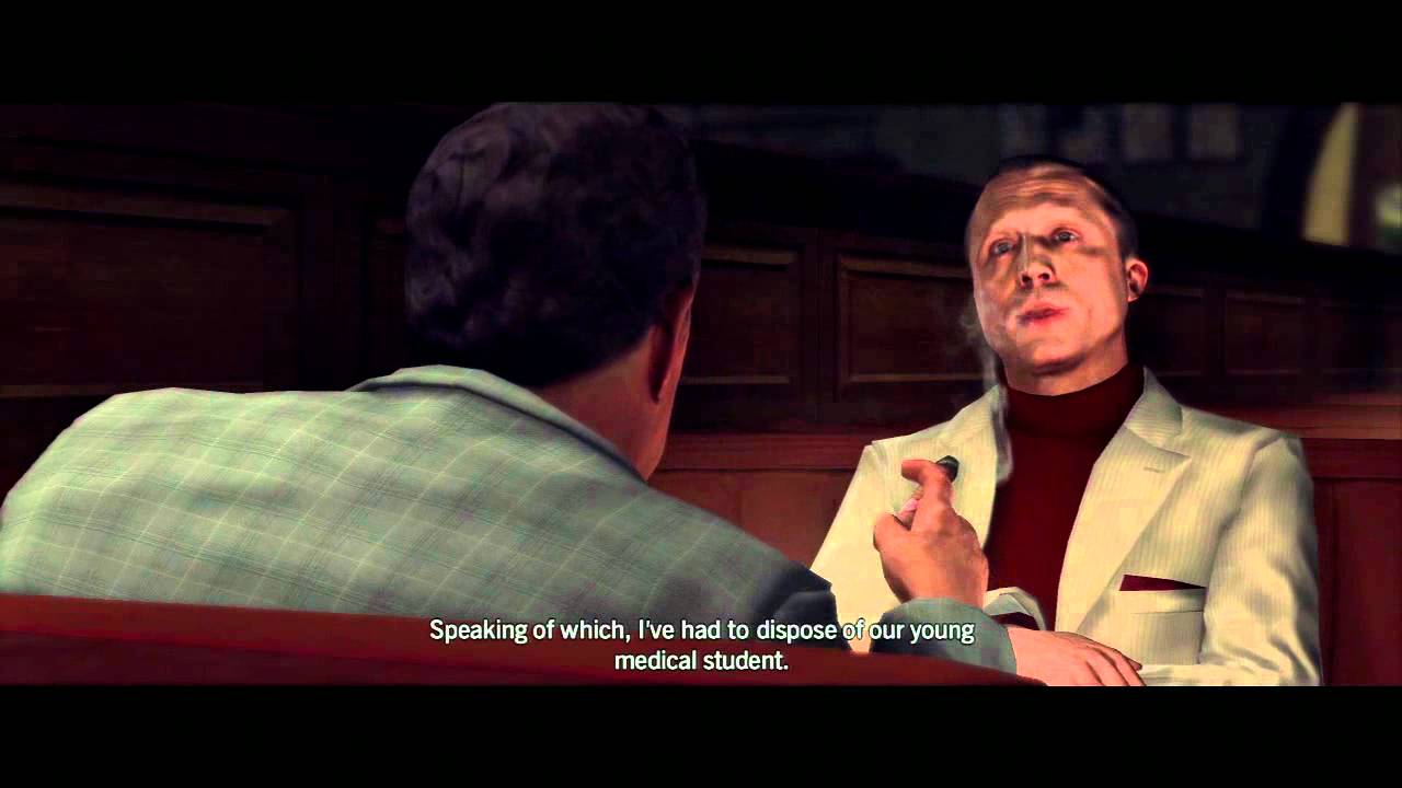 L.A. Noire (PS3) - Newspaper Cutscene - THE FACE OF PROGRESS SAYS MAYOR ...