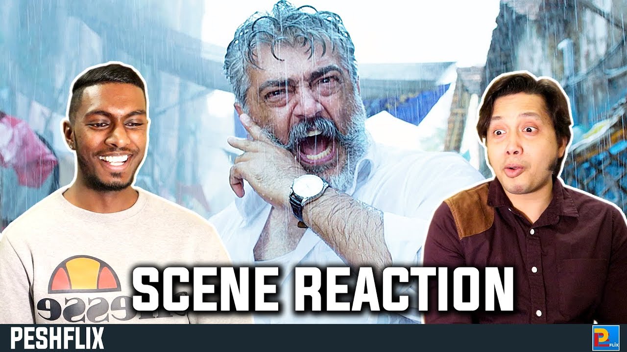 Viswasam - Interval Rain Fight Scene Reaction | Ajith Kumar | PESHFlix ...