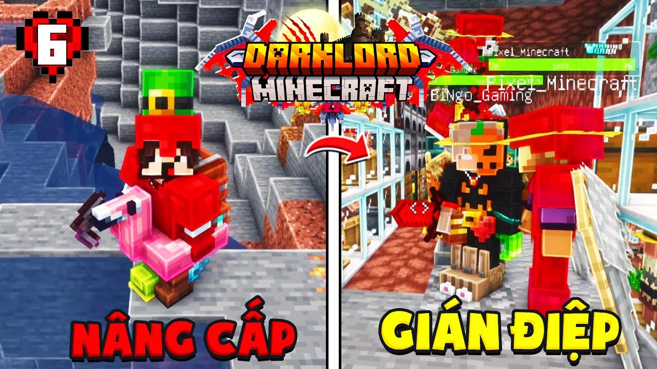MINECRAFT Dark Lord Tập 6 | KienRic Làm Gián Điệp Khi Tham Gia Liên ...