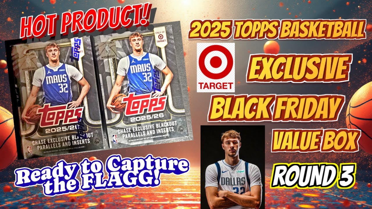 Back for Another Round! 2025 Topps Target Black Friday Hits🔥 Watch for ...