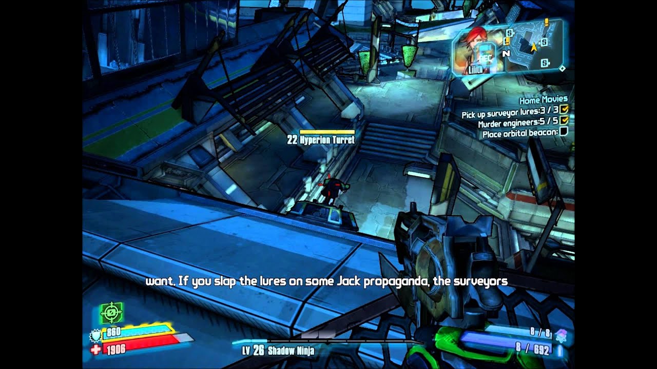 Let's Play Borderlands 2 blind -- Home Movies (078 -- Playing With ...