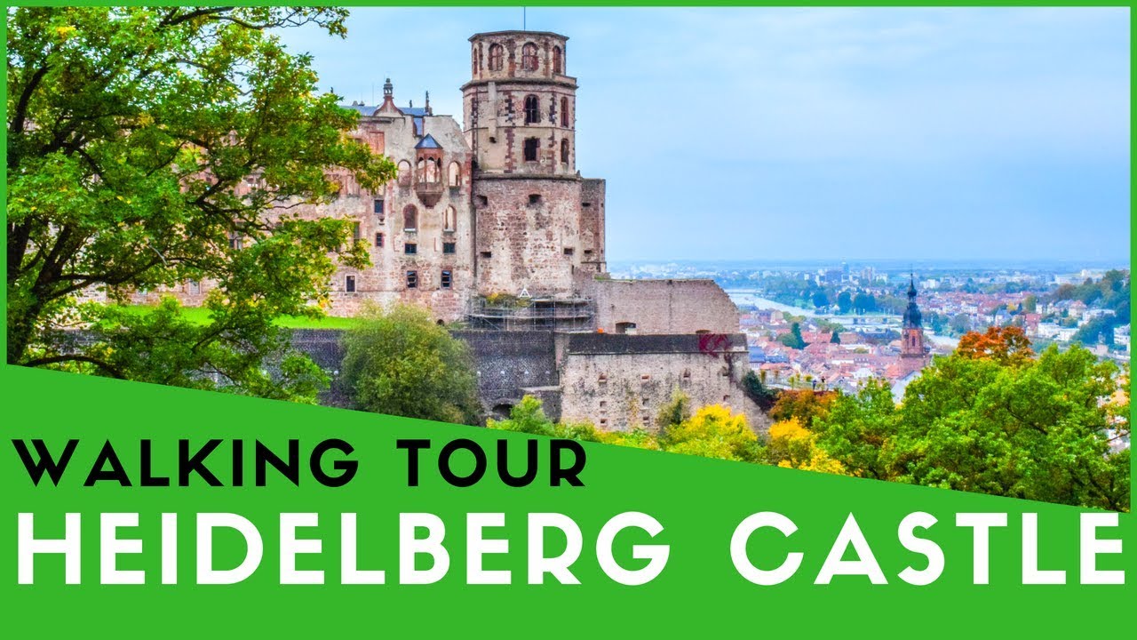 Heidelberg Castle Germany Walking Tour - YouTube