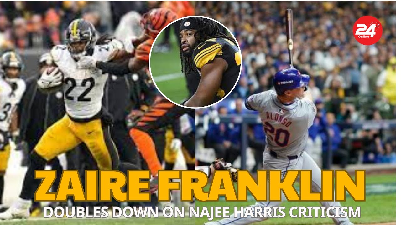 "Zaire Franklin Doubles Down on Najee Harris Criticism: Middle Finger ...