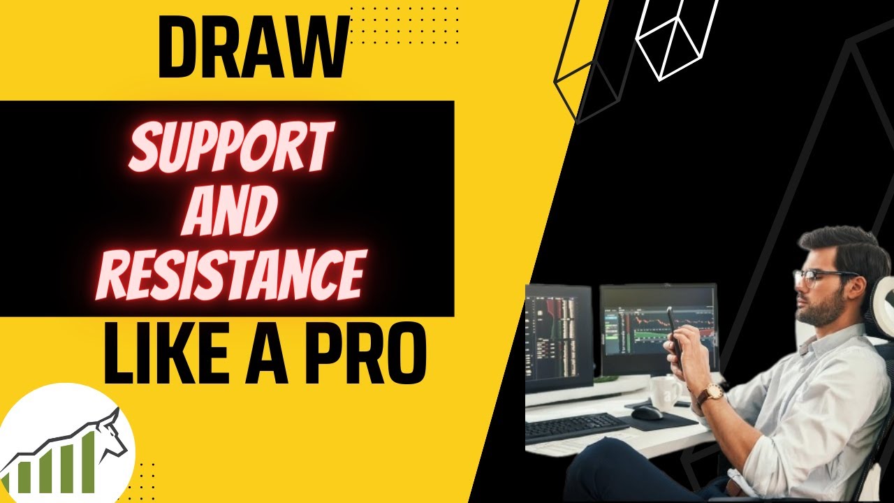 HOW TO DRAW SUPPORT AND RESISTANCE LIKE A PRO - YouTube