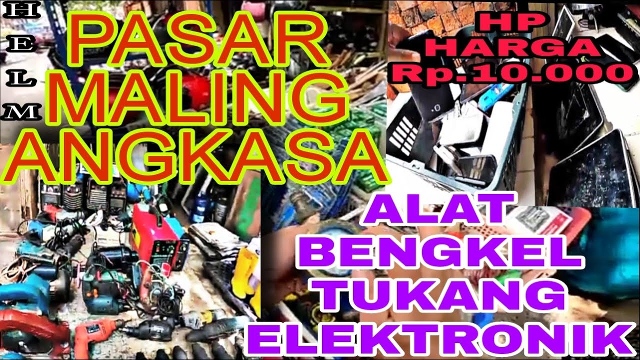 VLOG PASAR MALING. PASAR GELAP. PASAR BLACK MARKET. PASAR ANGKASA ...