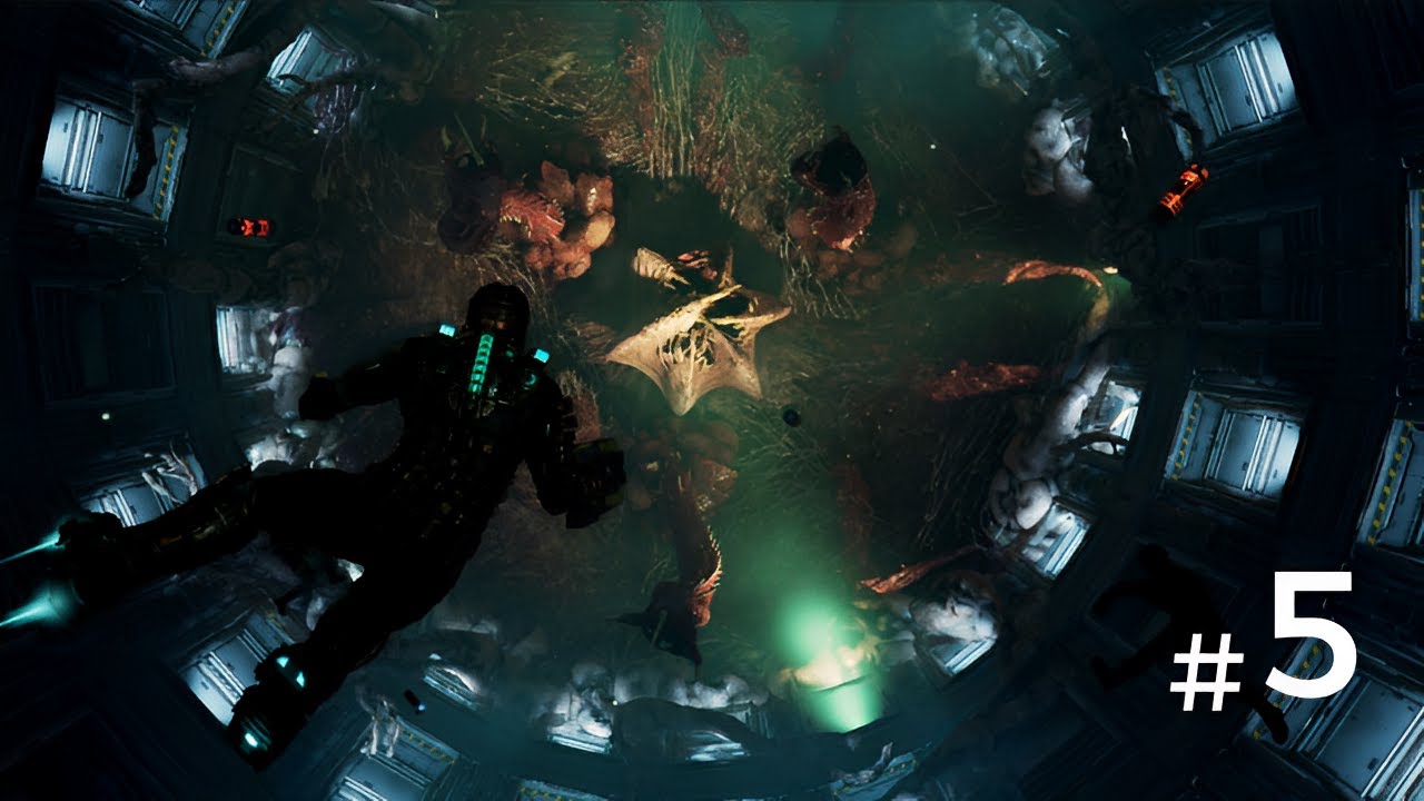 LEVIATHAN BOSS FIGHT in DEAD SPACE REMAKE PART 5 - YouTube