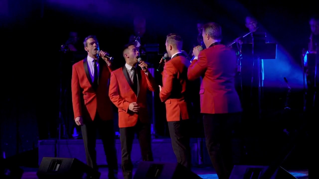 The Jersey Tenors - Performing at Nelson Hall Theater - YouTube