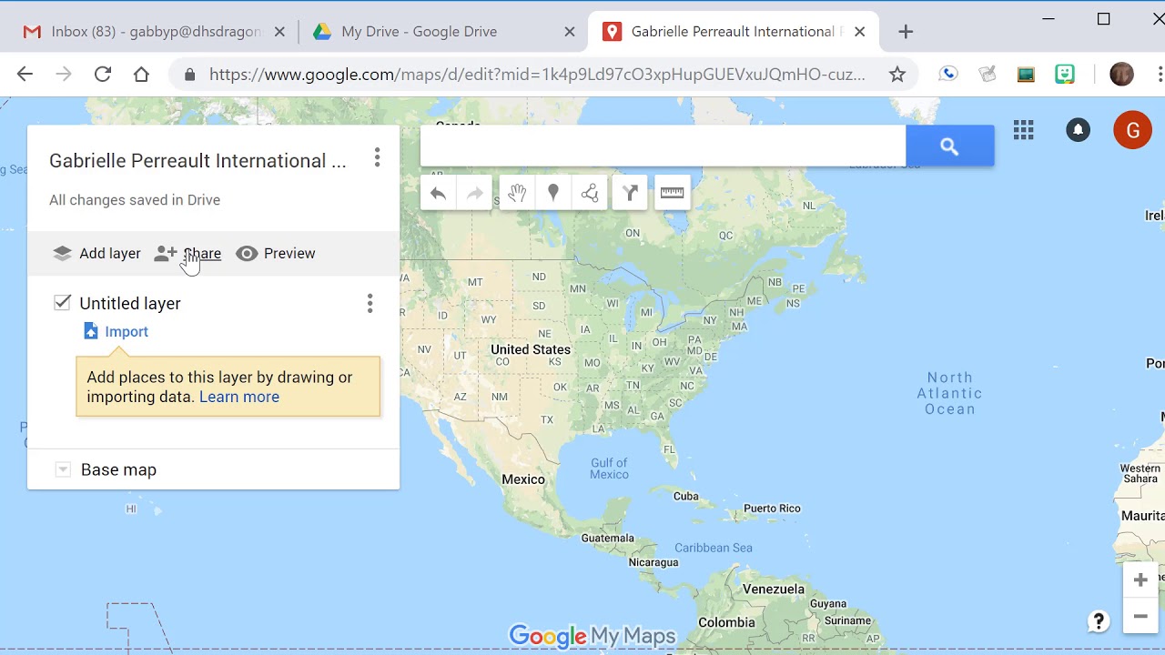 Gabby's My Map Tutorial Part 1 - YouTube