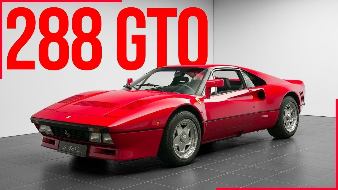 Ferrari 288 GTO - One of a king Hypercar in Detail - YouTube