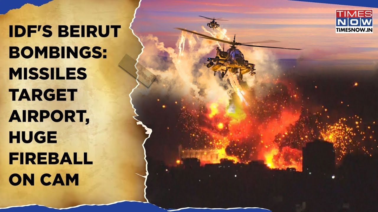 IDF's Beirut Bombings: Hezbollah's Stronghold Hit? Missiles Target ...