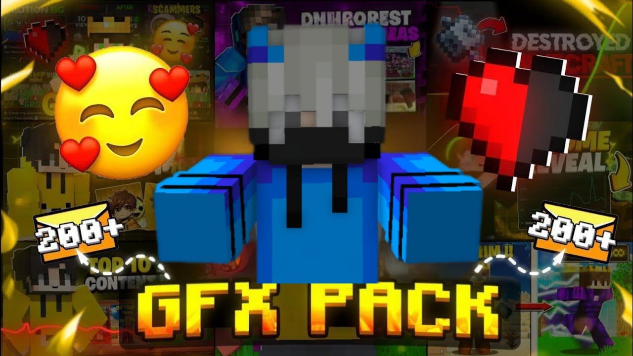 Ultimate GFX Pack for Minecraft Creators! - YouTube