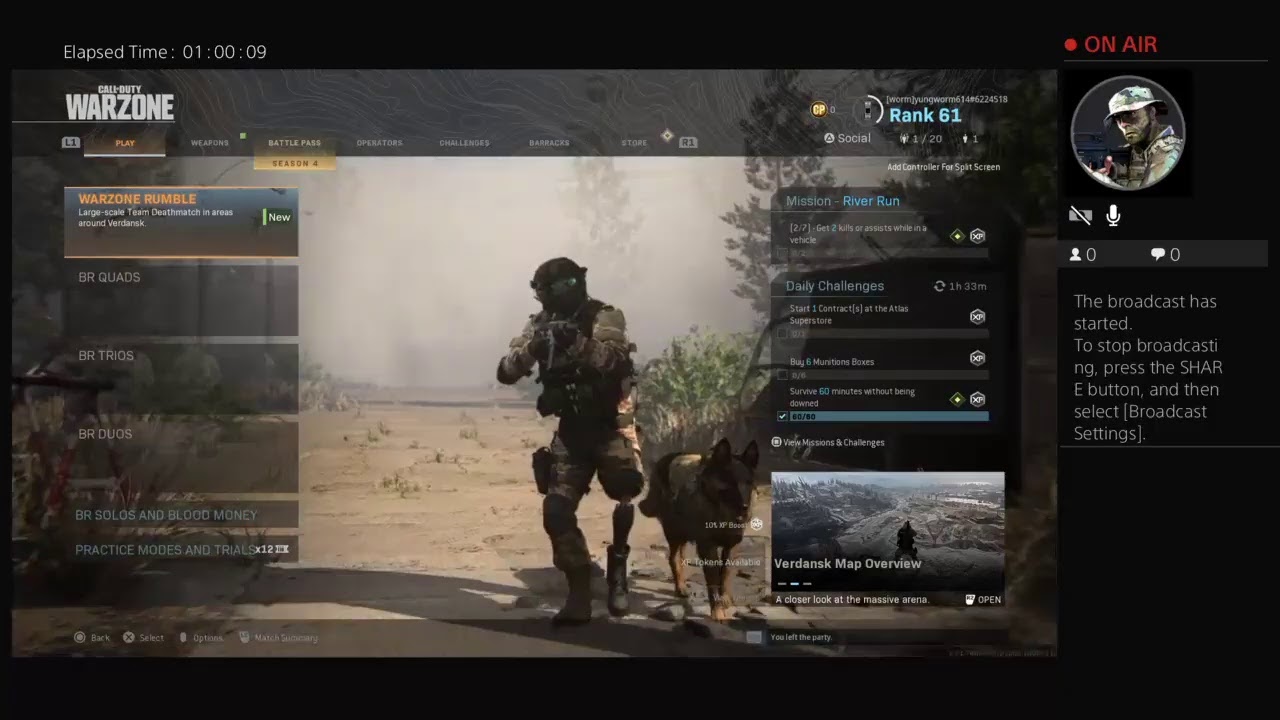 Live action warzone streaming - YouTube