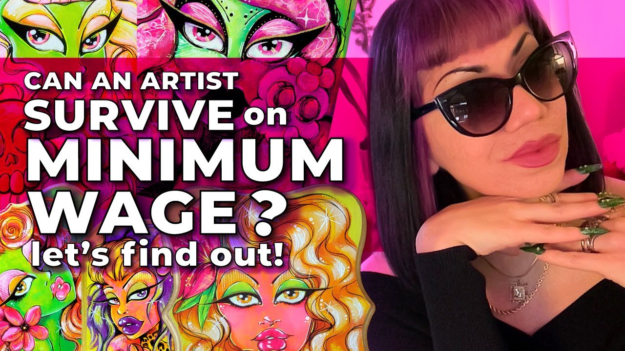 Can Artists SURVIVE on Minimum Wage? - YouTube