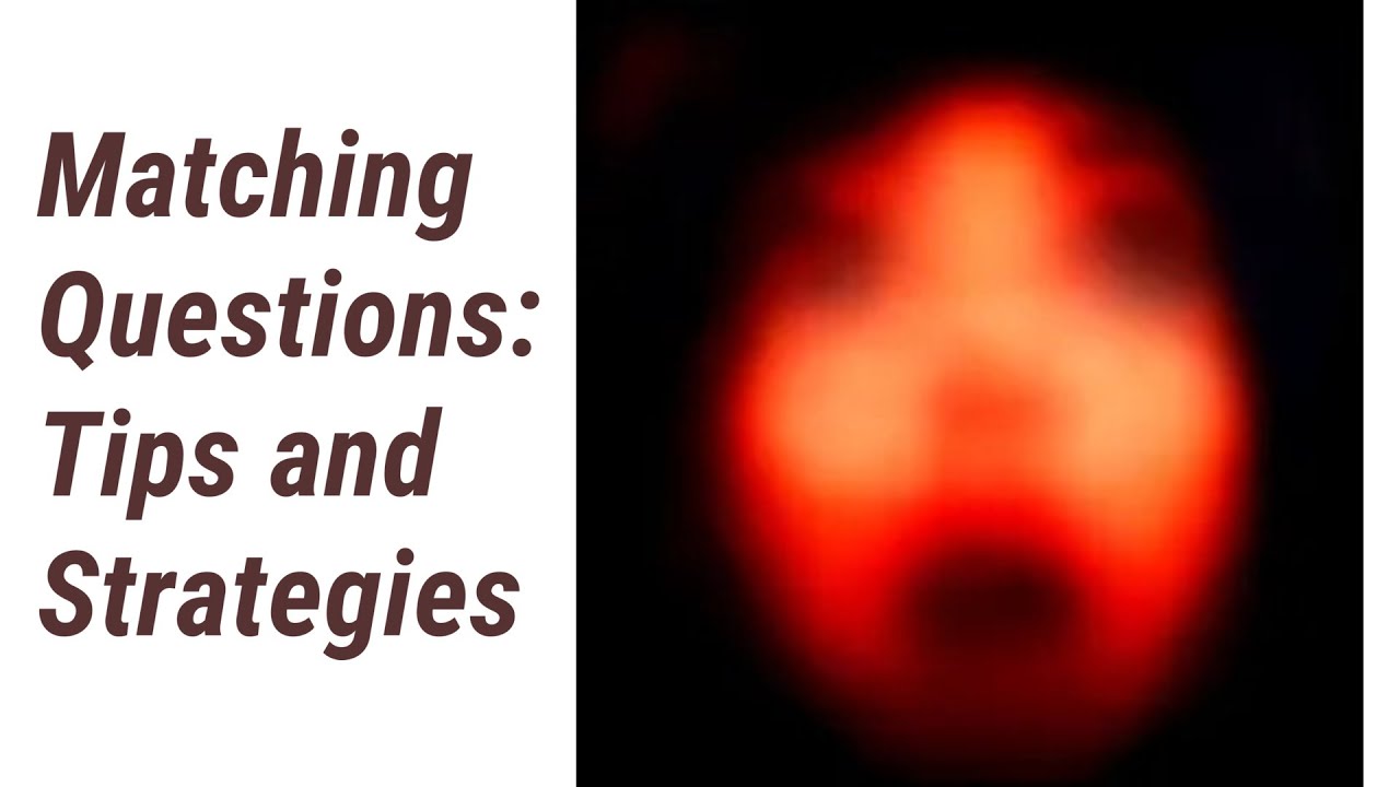 Understanding Matching Questions in English Tests - YouTube