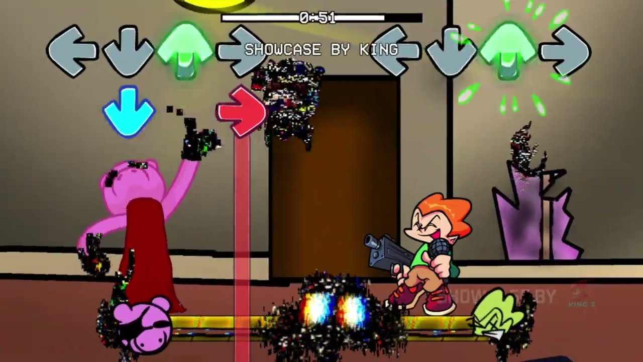 Friday Night Funkin' VS Piggy FNF Grid Graves | Darkness Come Learn With Pibby x FNF Glitch ...