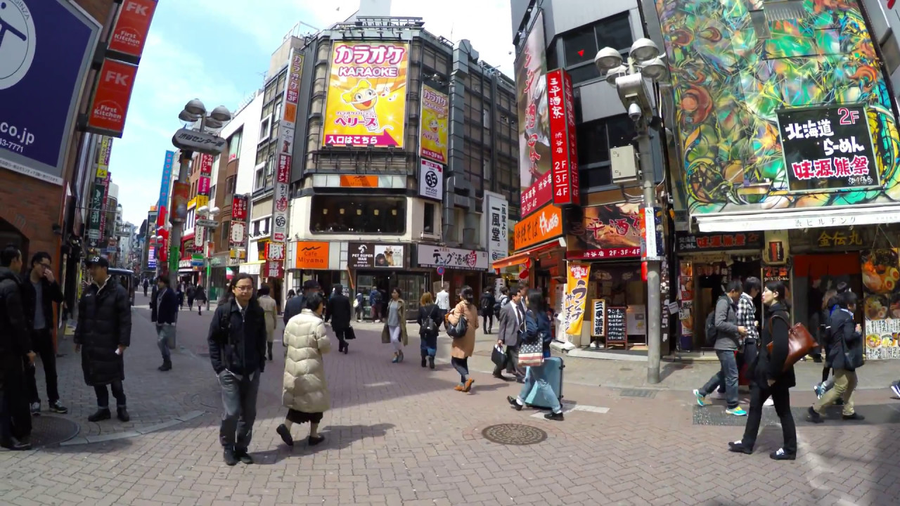 Shibuya Daytime Walkthough - Tokyo, Japan - Part 1 - YouTube
