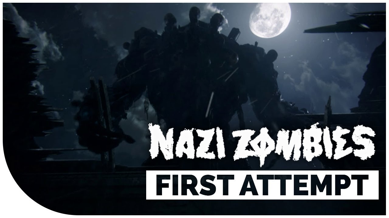 NAZI ZOMBIES FIRST ATTEMPT! - Call of Duty: WW2 (The Final Reich ...