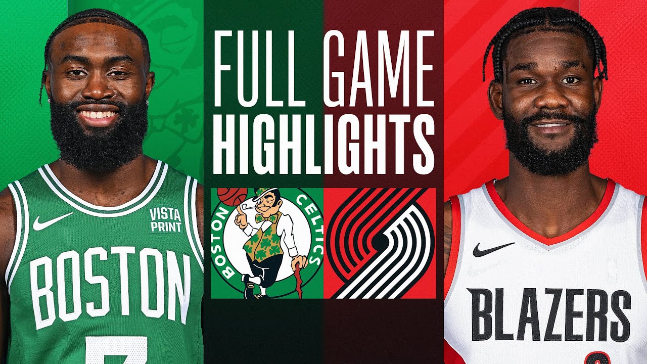 Game Recap: Celtics 121, Trail Blazers 99 - YouTube