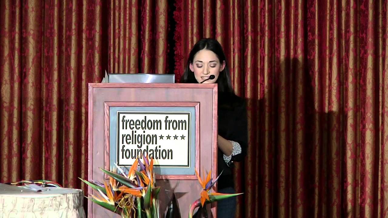 Jessica Ahlquist: Plaintiff in Prayer Lawsuit - YouTube