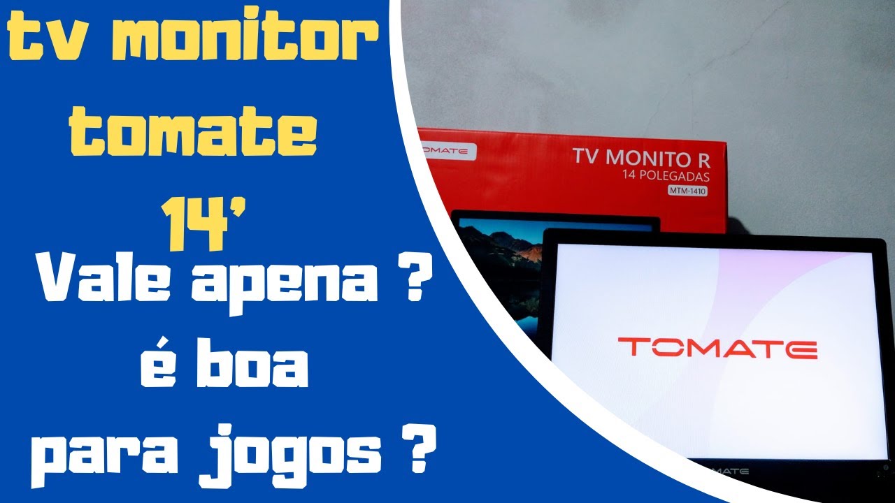TV LED 14" Tomate Portátil MTM-1410 1 HDMI - YouTube