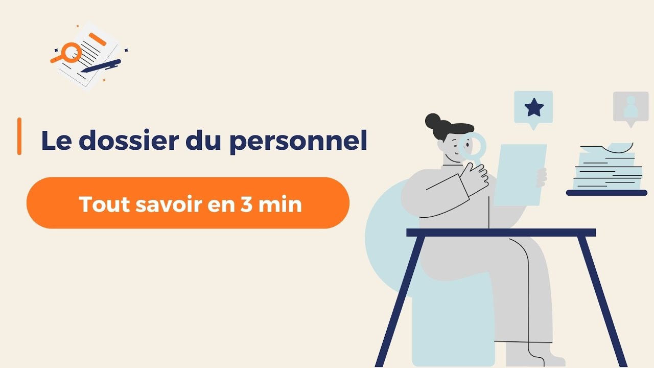 Dossier du personnel - Tout savoir en 3 min - YouTube