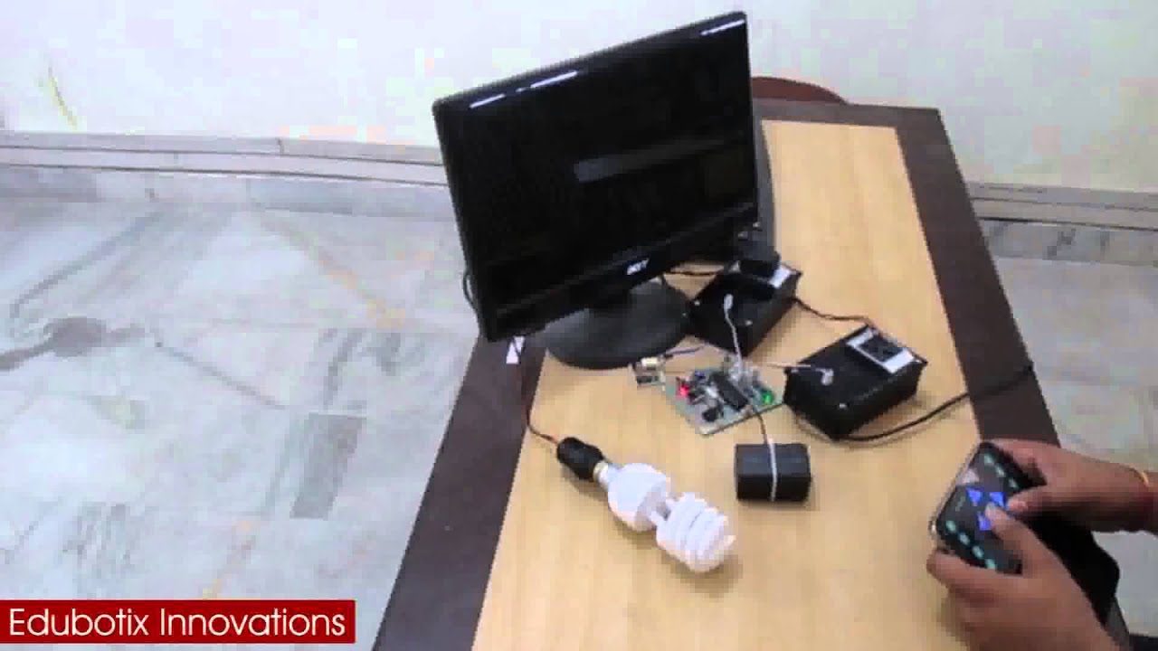 Touch Screen based Home Automation system - YouTube