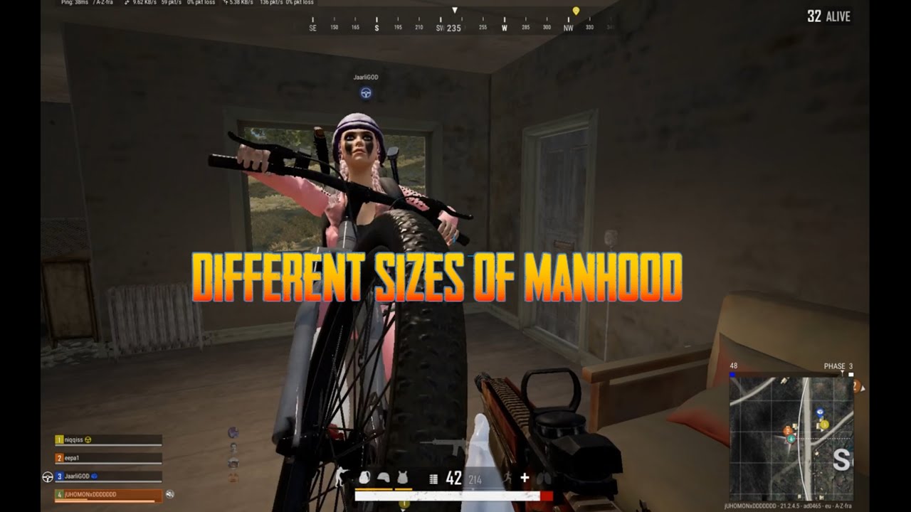 Different Sizes of Manhood - PUBG Montage #2 - YouTube