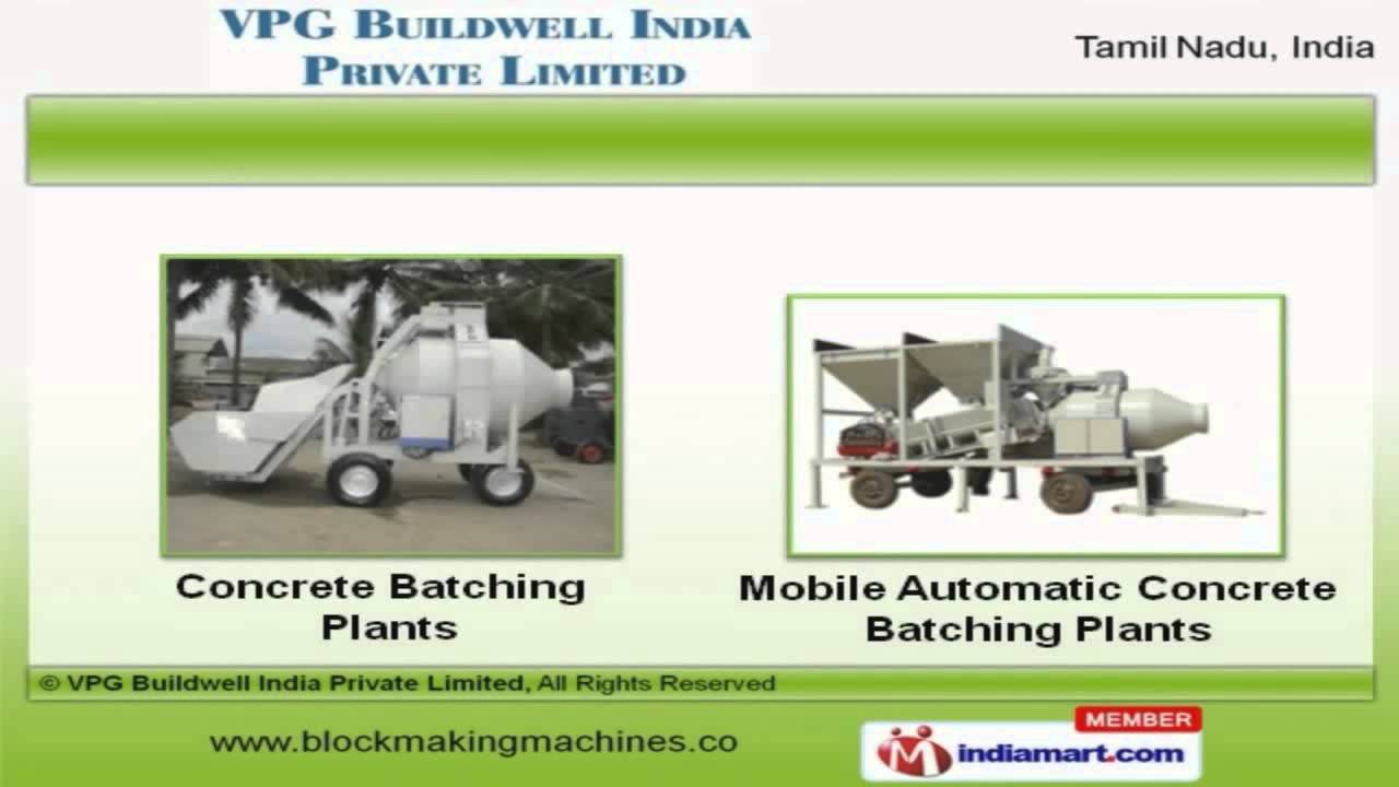 Construction Machines By VPG Buildwell India Private Limited ...