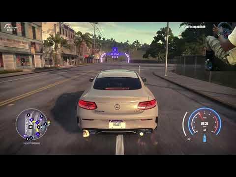 Need for Speed Heat - Mercedes AMG C63 Coupe Circuit Race Gameplay - YouTube