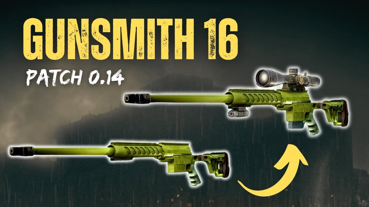 Gunsmith Part 16 Guide - Patch 0.14 - YouTube