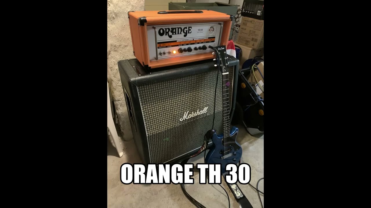 Orange TH 30 - Short Tone Demo - YouTube